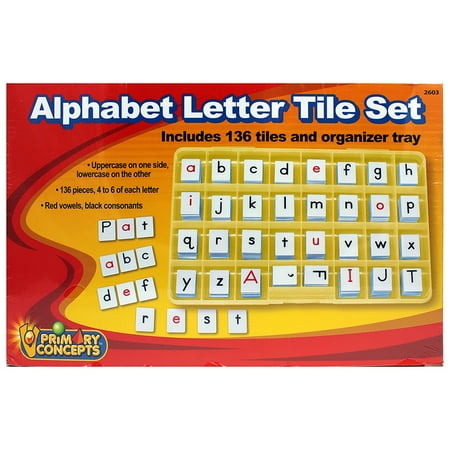 Alphabet Letter Tile Set | Walmart Canada