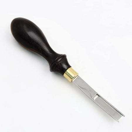 Leather Edger Beveler Polished Ebony Handle Leather Edger Tool 4/6/8/10 ...