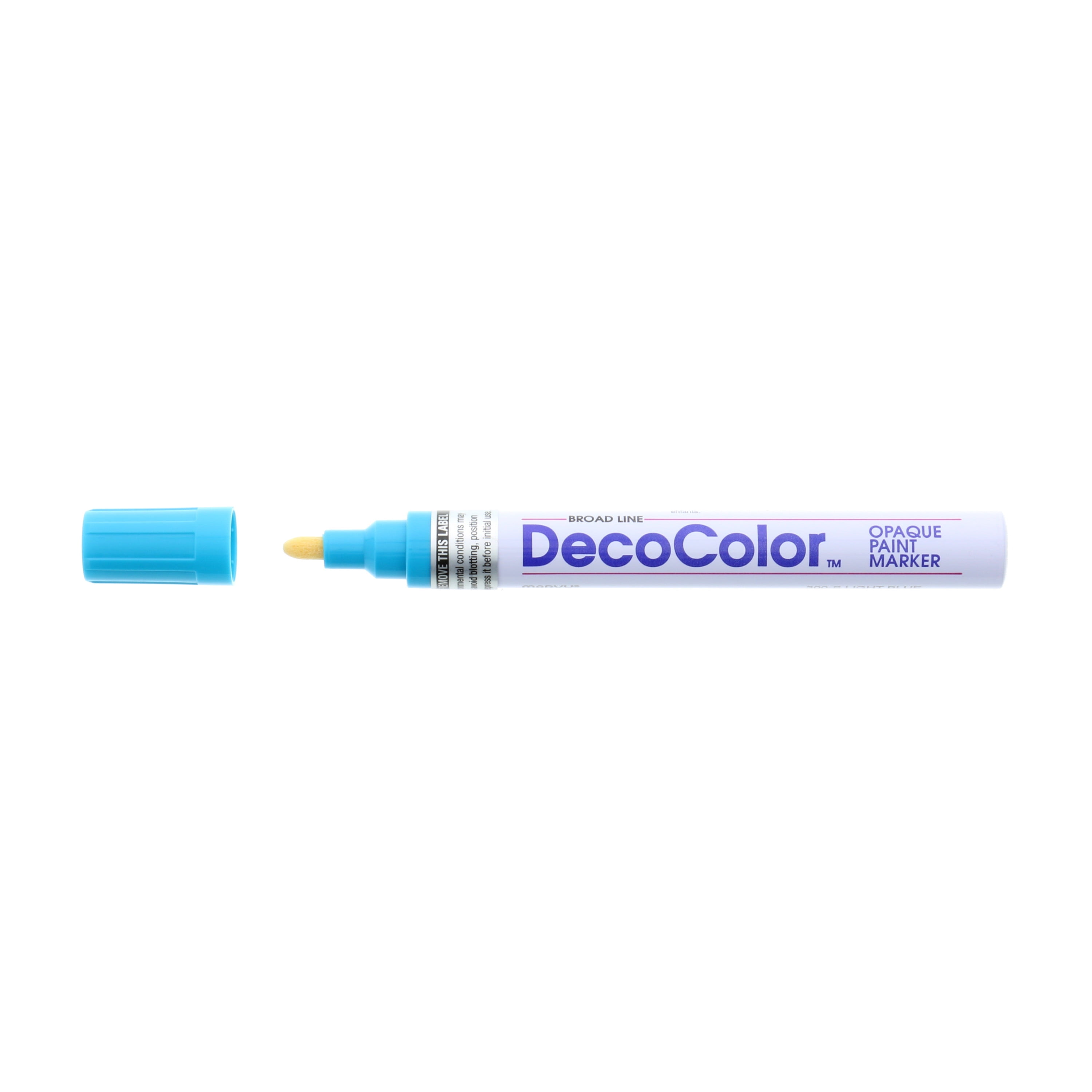Uchida DecoColor Paint Marker, Broad, Light Blue - Walmart.com