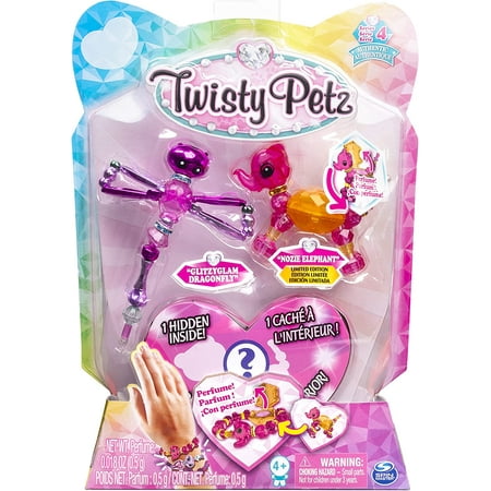 Twisty Petz, Series 4 3-Pack, Snugglie Terrier, Starflower Hippo and ...