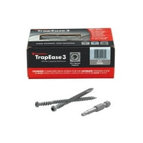 Trapez Scrw 2.5"Gry 75pc - Walmart.com