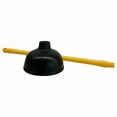 Value Plus Toilet Drain Plunger Long Handle Flexible Suction Clog ...