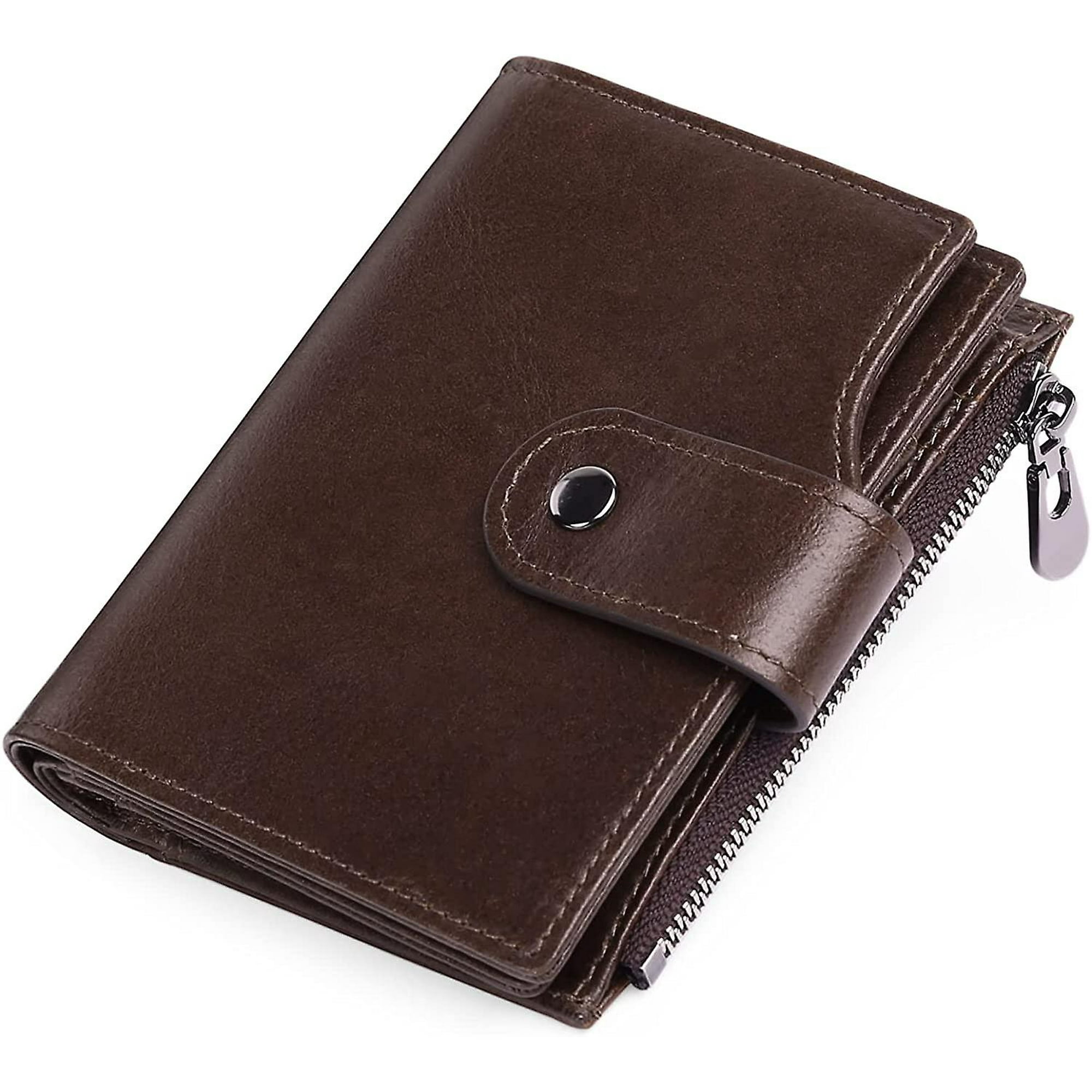 Click here for Geecy Brown - Rfid Blocking Genuine Leather Mens W... prices