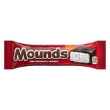 Mounds XL Dark Chocolate and Coconut Candy Bars, Regular Size 1.75 oz ...