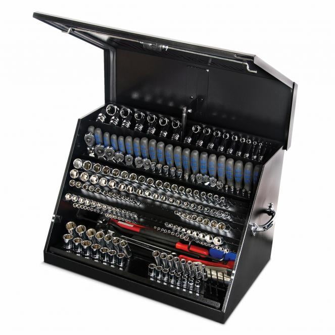 Montezuma 30" x 19" Triangle Tool Box (Steel, Black) - Walmart.com