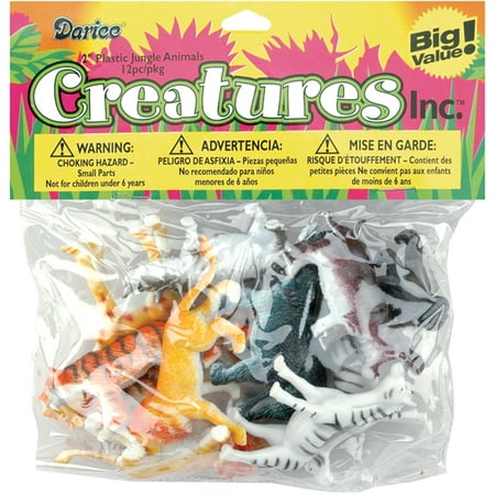 Creatures Inc.-Jungle Animals 12/Pkg | Walmart Canada