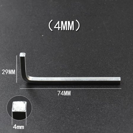 L Shape Square Head Wrench Square Key 4 Point Wrench Screwdriver Set 3 ...