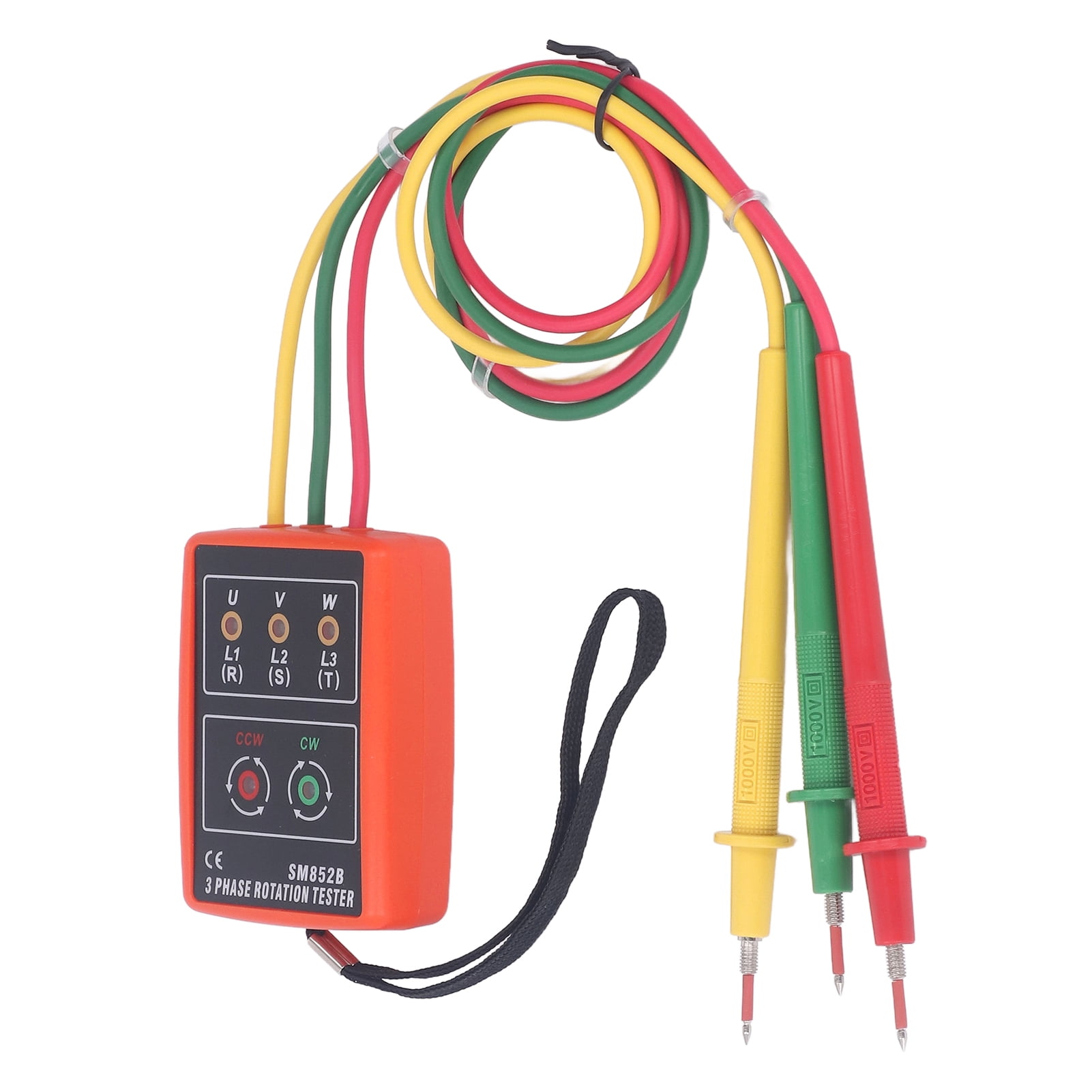 Detector de corriente y voltaje, probador de secuencia trifásica ...