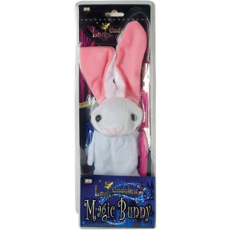 Eddy's Magic Bunny Rabbit and Wand 13" Magic Puppet, White Pink ...
