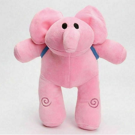 Bandai Set Of Pocoyo Elly Pato Loula Soft Plush Stuffed Figure Toy Doll ...