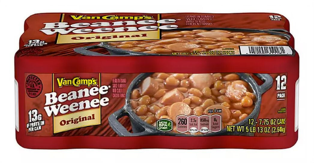 Van Camp's Beanee Weenee (7.75 oz., 12 pk.) - Walmart.com