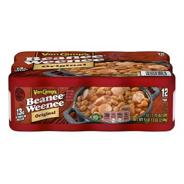 Van Camp's Beanee Weenee Canned Food 7.75 oz with Beans and Chicken ...