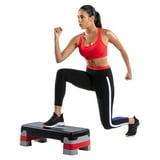 Stamina 3-Level Aerobic Step Deck , Adjustable to 4"-6"-8" - Walmart.com