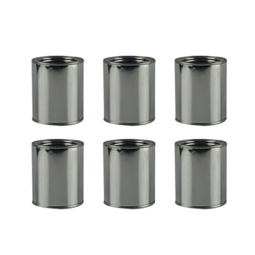 Empty Metal Quart Cans with lids (100) - Walmart.com