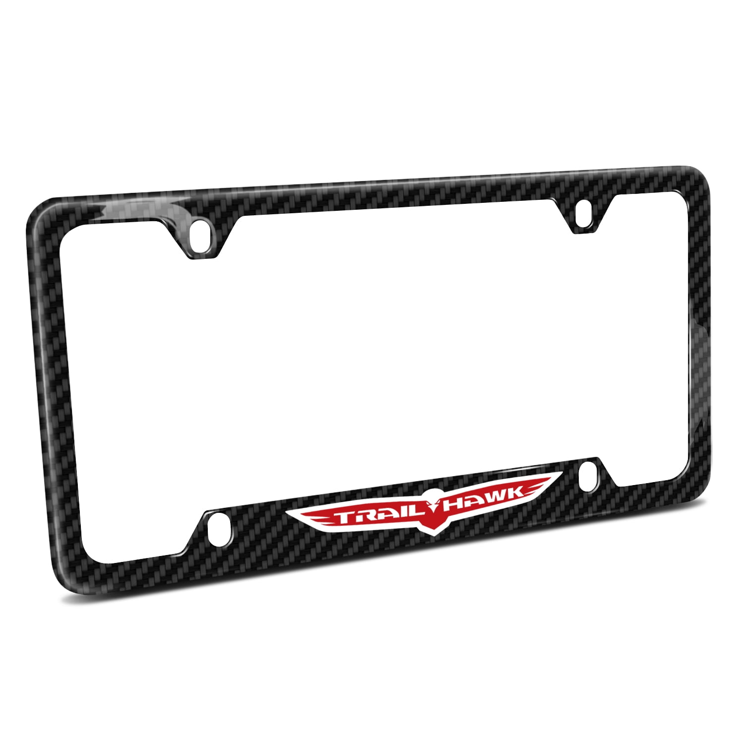 iPick Image for Jeep Trailhawk Black Real 3K Carbon Fiber 50 States 4 ...