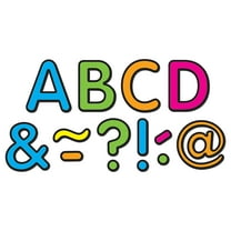 Teacher Created Resources 2" Magnetic Bold Letters Chalkboard Brights ...