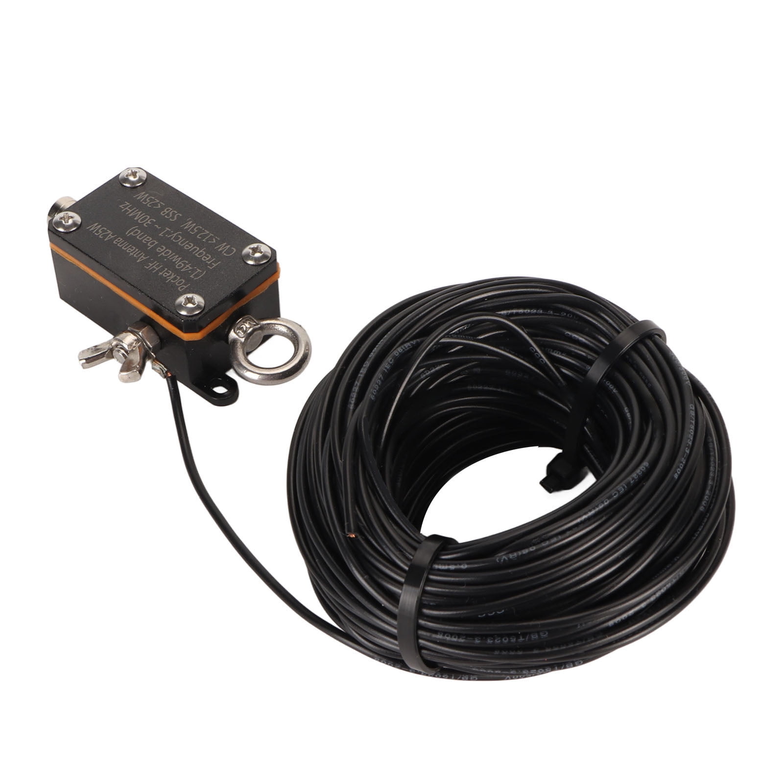 End Fed Antenna, HF 1:49 Balun 1-30MHZ Shortwave Antenna FE8 CW SSB ...
