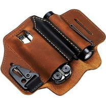 Key Unity Leather Multitool Sheath with 3 Pouch, EDC Pocket Organizer ...
