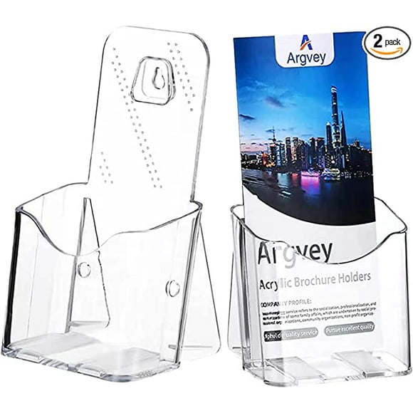 Plastic Pamphlet Holder