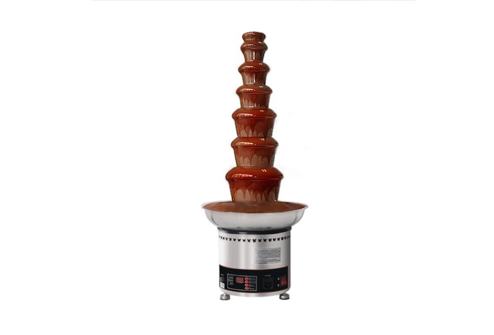 INTSUPERMAI Chocolate Melting Fountain Machine 7 Tiers Chocolate ...