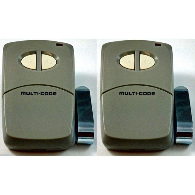 4120 2PACK Multi-Code 2-Button Remote multicode MCS412001 300mh 3089 ... 4120 2PACK Multi-Code 2-Button Remote multicode MCS412001 300mh 3089 ...