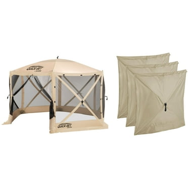 CLAM QuickSet Pop-Up Screen Tent, Easy Camping Portable Outdoor Gazebo ...