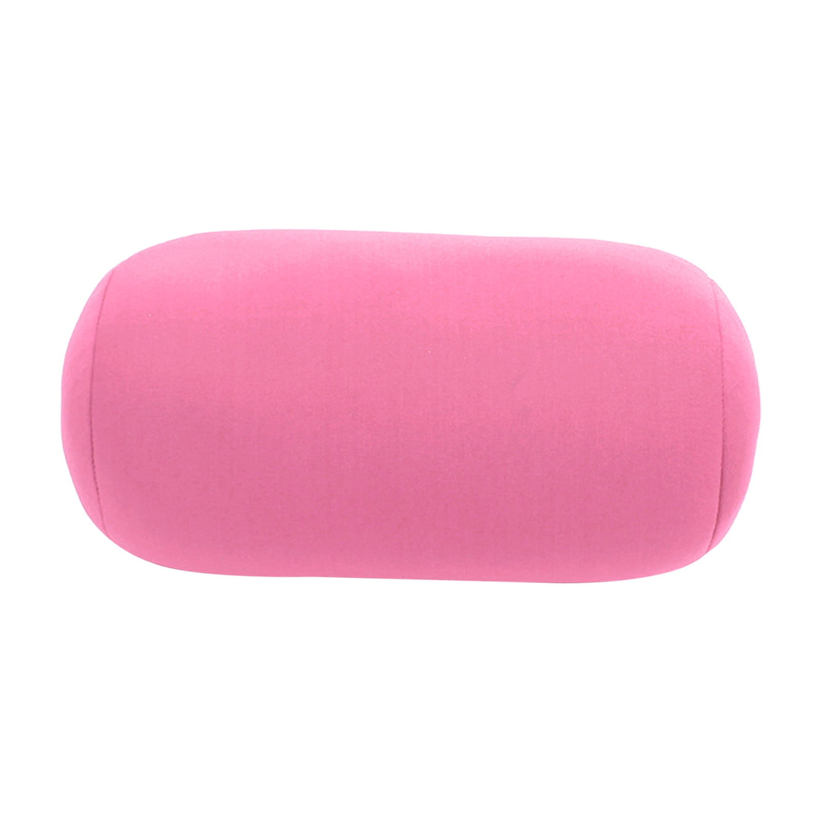 Microbead Back Cushion Throw Neck Office Travel Pink - Walmart.com
