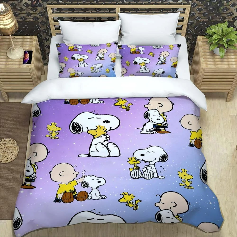 Click here for Yingd Snoopy Duvet Cover Set new Snoopy Bedding Co... prices