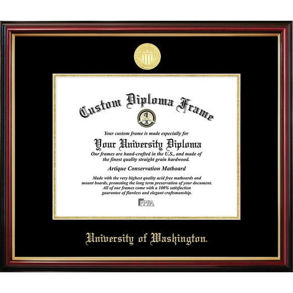 George Washington University Diploma Frame