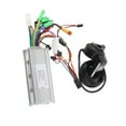 Electric Bike Controller Thumb Throttle 500W Scooter Motor Brushless Controller and LCD Meter ...