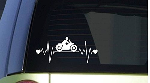 Motorcycle Lifeline *I660* 8inch Sticker decal - Walmart.com
