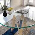 28 inch Round Glass Table Top - Tempered - 1/2" Thick Glass Surface ...