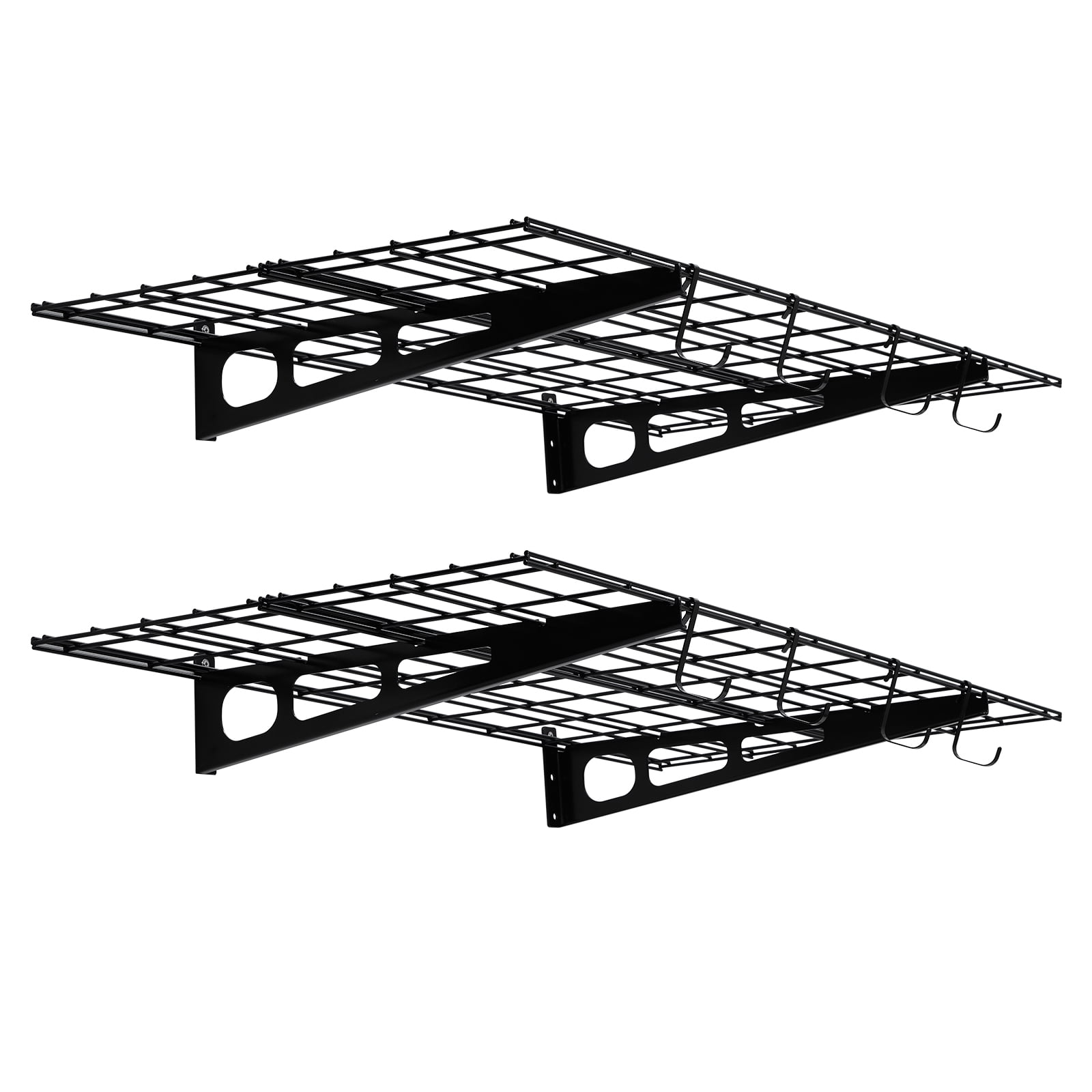 Click here for Tropow Heavy Duty Garage Wall Shelves 2-Pack - 200... prices