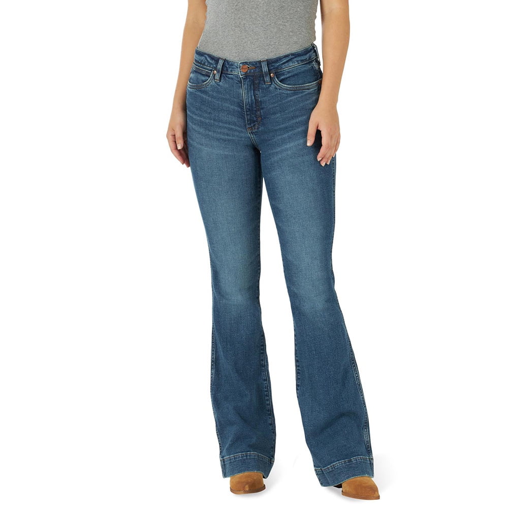 Wrangler Womens 112317722 Hadley Retro Premium High Rise Flare 28x30 ...