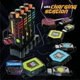 HERO SQUAD Laser Tag Set of 4, Rechargeable Blasters, LCD Screens, 360¬ ...