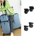 1 Pair Trolley Parts Plastic Wheels for Smooth and Easy Luggage ...