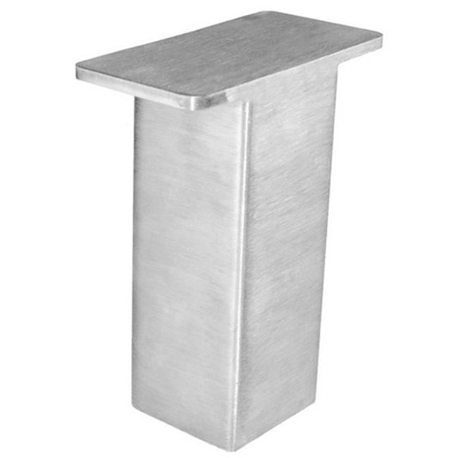 Federal Brace 31536 The Plaza Countertop Post Supports, Stainless Steel ...