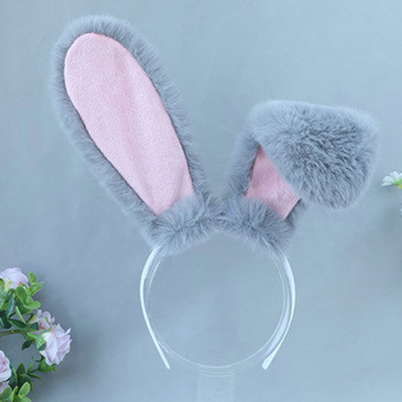 SSBSM Headband Hair Accessories Built-in Bracket Beautiful Long Animal ...