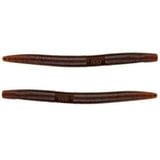 Yamamoto 9-10-927 Senko Worm Bass Lure, 5", 10pk, Smoke w/Purple ...