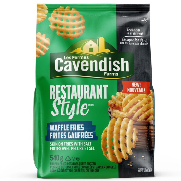 Cavendish Farms Restaurant Style Waffle Fries | Made in Canada | Proud ...