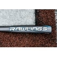 Rawlings Rush USA Youth Baseball Bat 27in (-10) Durable Alloy for Ages ...