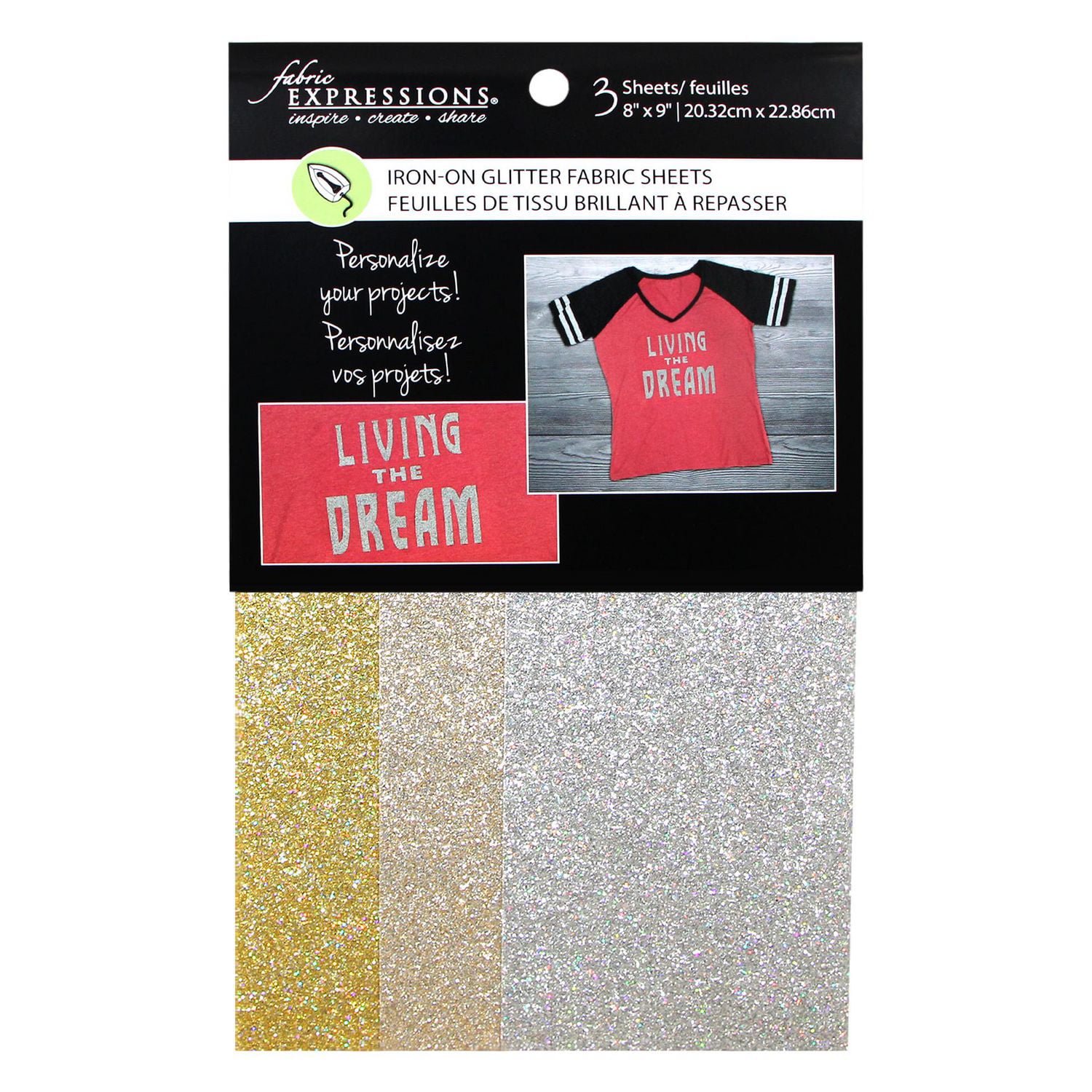 Click here for Fabric Creations Fabric Expressions Metallic Glitt... prices