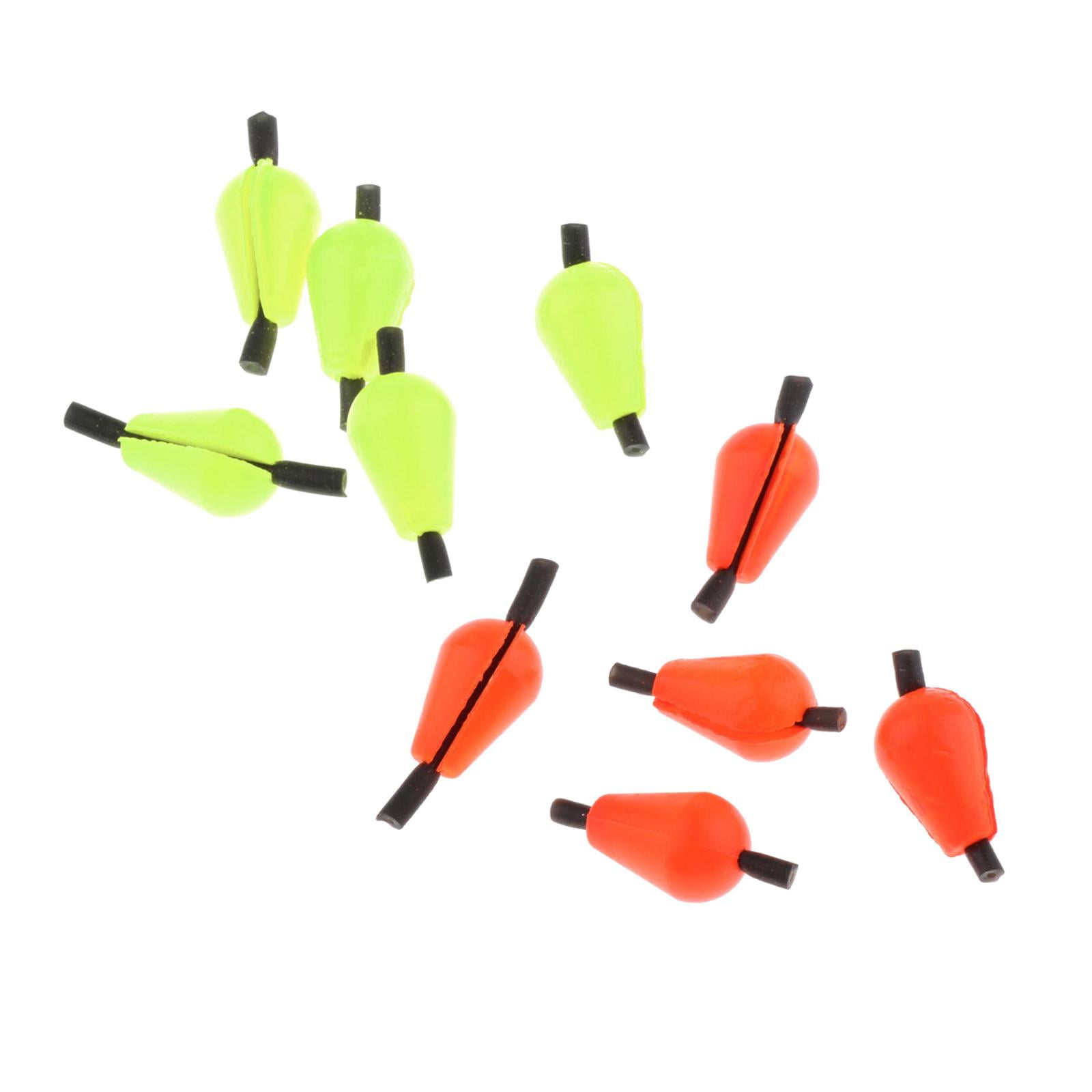10 Pieces Water Drop Float Indicators Highly Visible Fishing Fishing ...