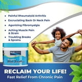 Blue Stuff Pain Relieving Cream 4.4 oz Natural Arthritis Back Muscle ...