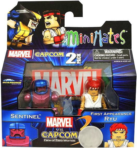 Marvel Vs Capcom 3 Minimates Series 2 Exclusive Mini Figure 2Pack ...