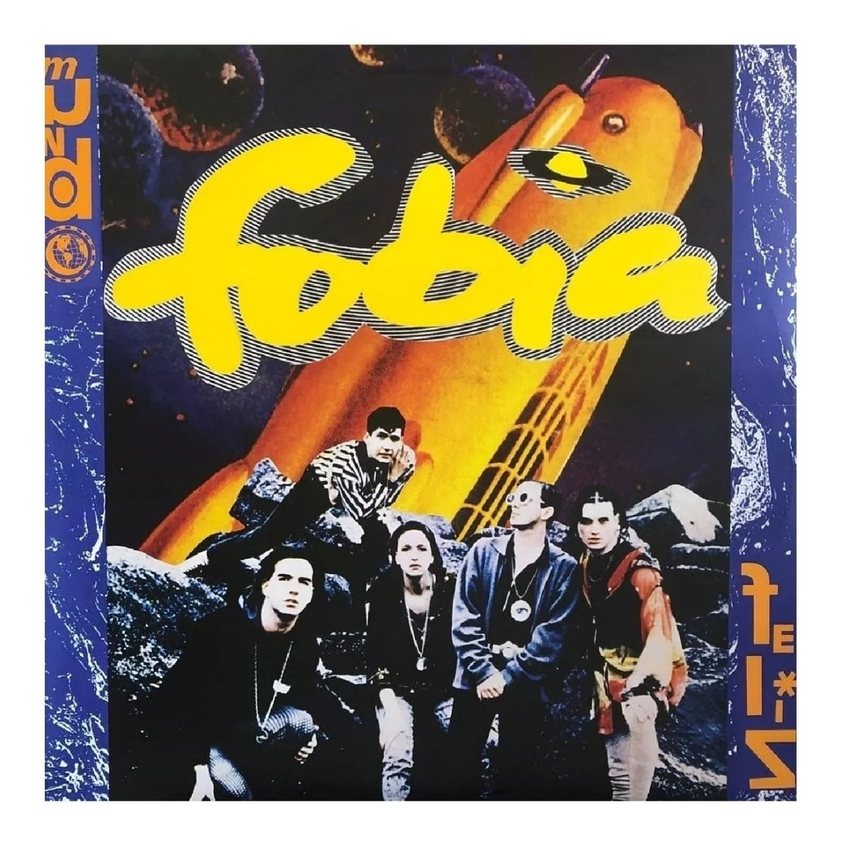 Fobia Sony Mundo Feliz Edicion Limitada LP Vinyl Amarillo | Walmart en ...