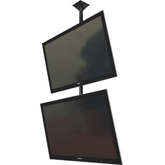 Crimson C2K55V Dual Screen Ceiling Mounted Monitor System with Vesa ...