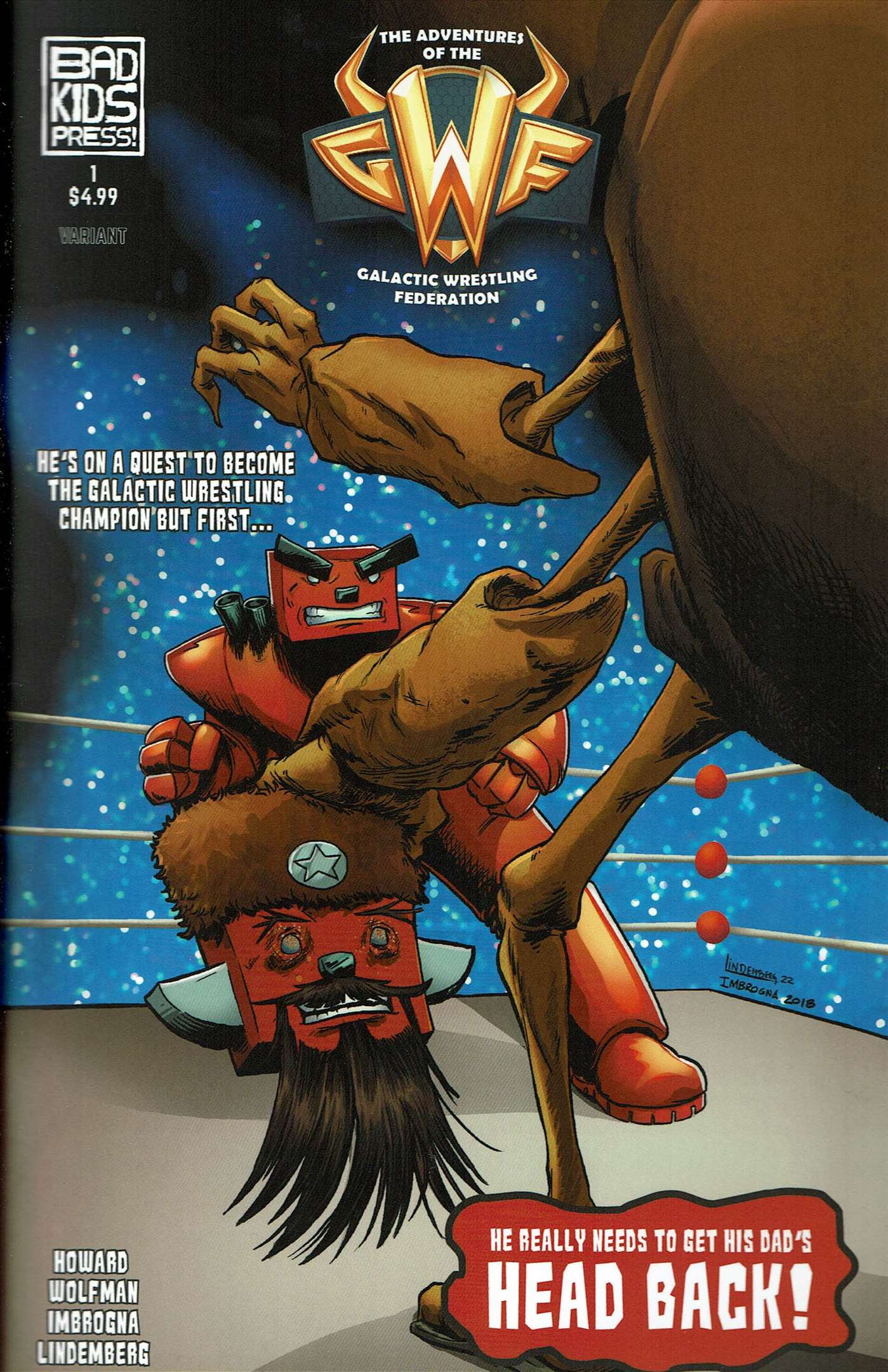 Adventures of the GWF, The #1 VF ; Bad Kids Comic Book - Walmart.com