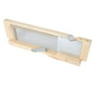 Stoney Acres Beekeeping Beehive Frame, Waxed Plastic Foundation, Medium Assembled Honey Bee Hive ...