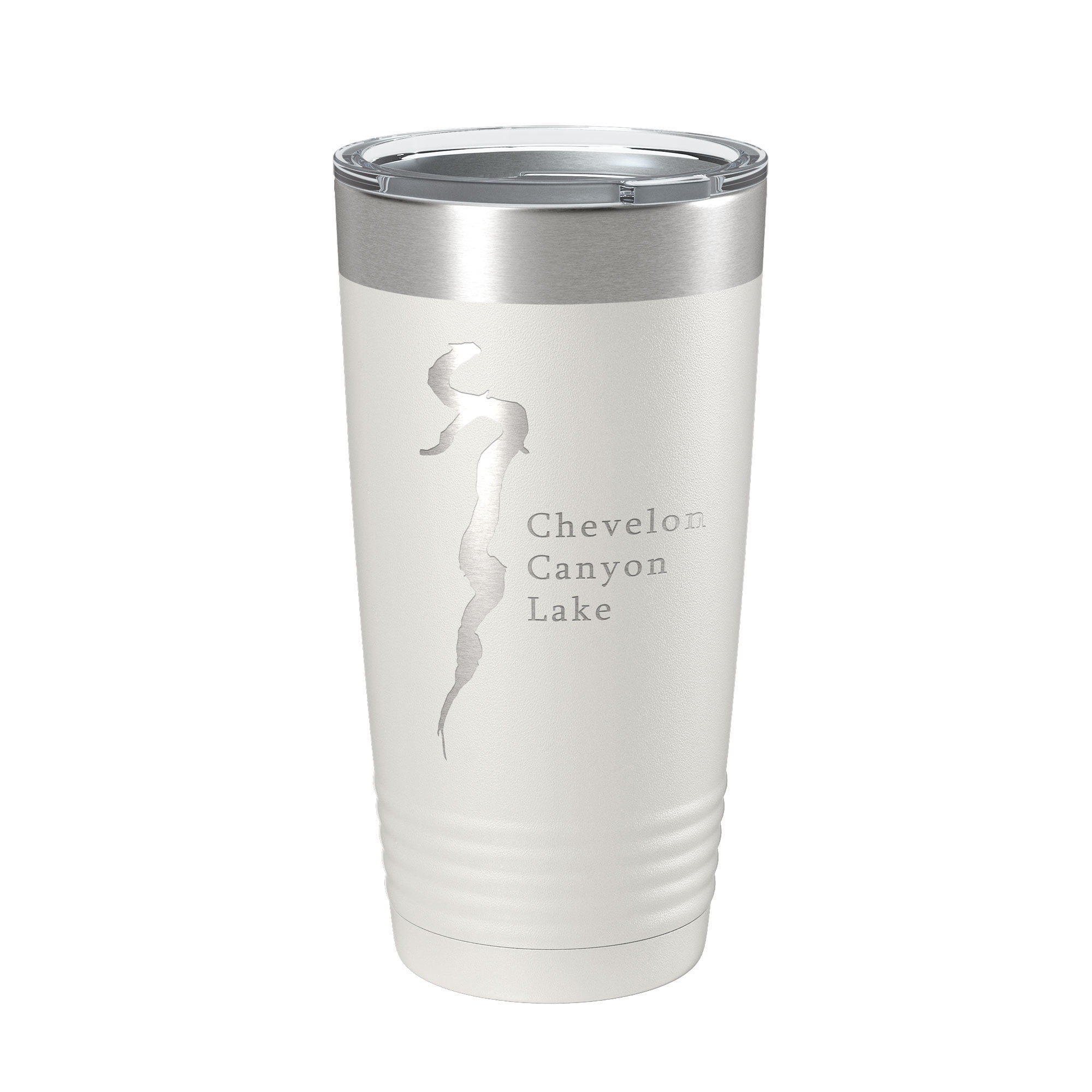 Chevelon Canyon Lake Map Tumbler Travel Mug Insulated Laser Engraved ...